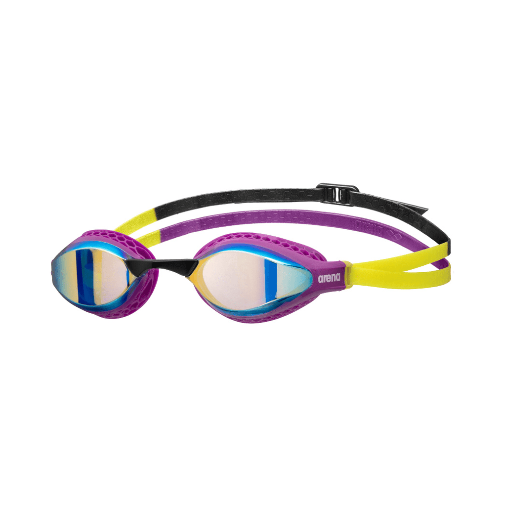 Arena Airspeed Mirror Goggles - Aqua/Plum/Lime – SwimPath