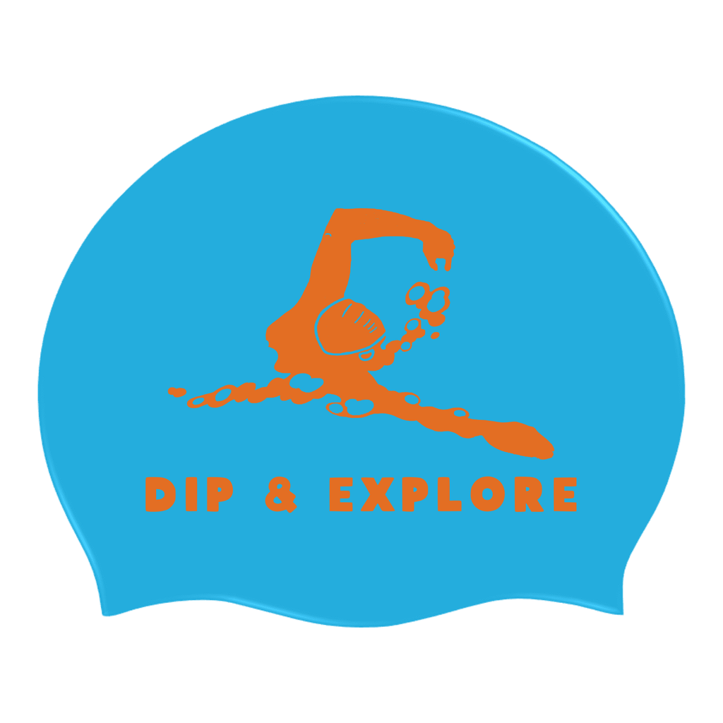 Dip & Explore Silicone Swimming Cap – SwimPath