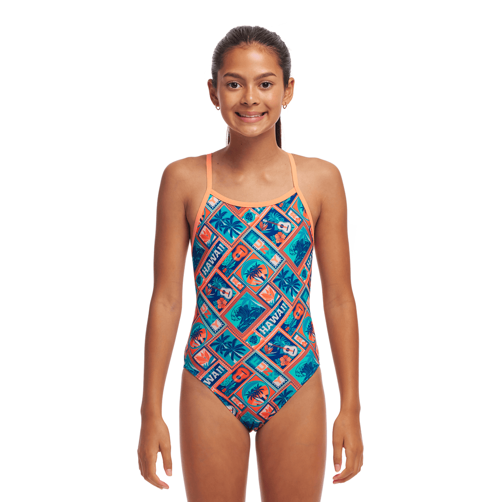 Funkita Tiki Tango Single Strap Girls Swimsuit – SwimPath