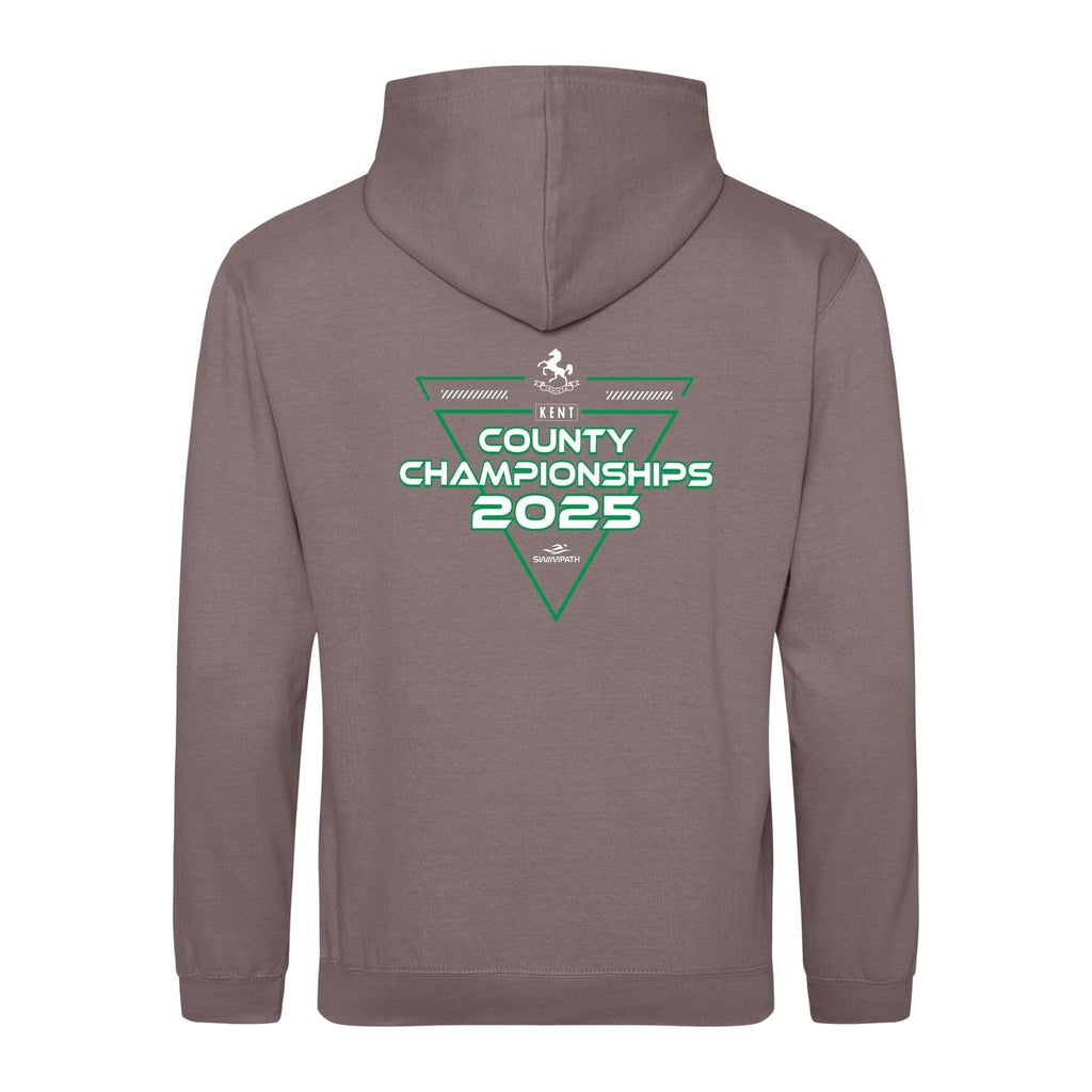 Kent County ASA County Championships 2025 Hoodie - Mocha – SwimPath
