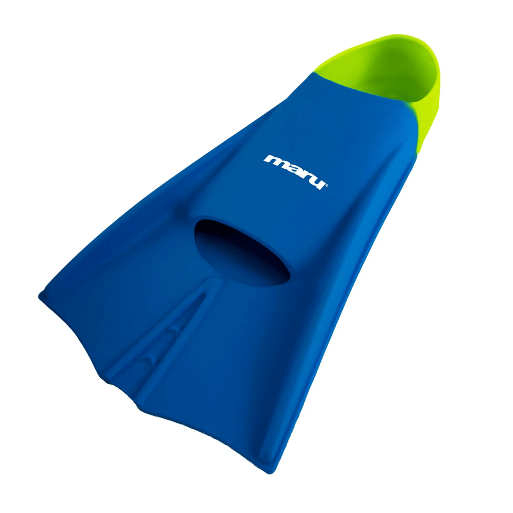 Maru Fins - Blue/Lime – SwimPath