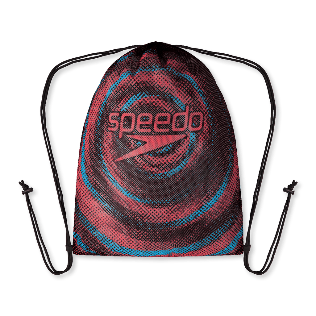Speedo Printed Mesh Bag - Red/Blue – SwimPath