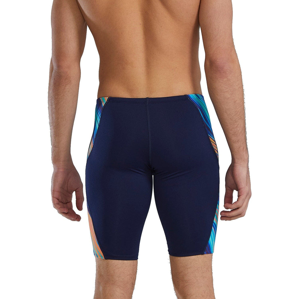 TYR Riptidal Durafast Elite Blade Splice Men's Jammer - Teal/Orange ...