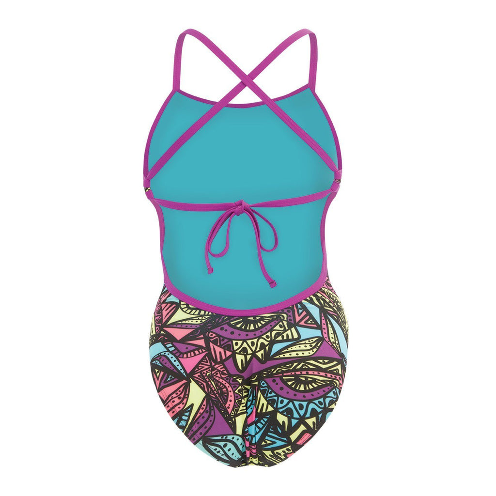 Dolfin Calypso Tie Back Girls Swimsuit – SwimPath