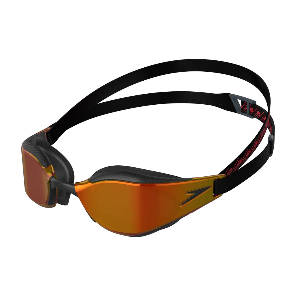 Speedo Hyper Elite Mirror Goggles - Black/Gold – SwimPath