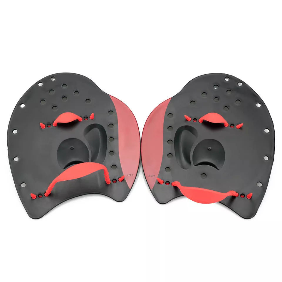 SwimPath Training Hand Paddles - Red